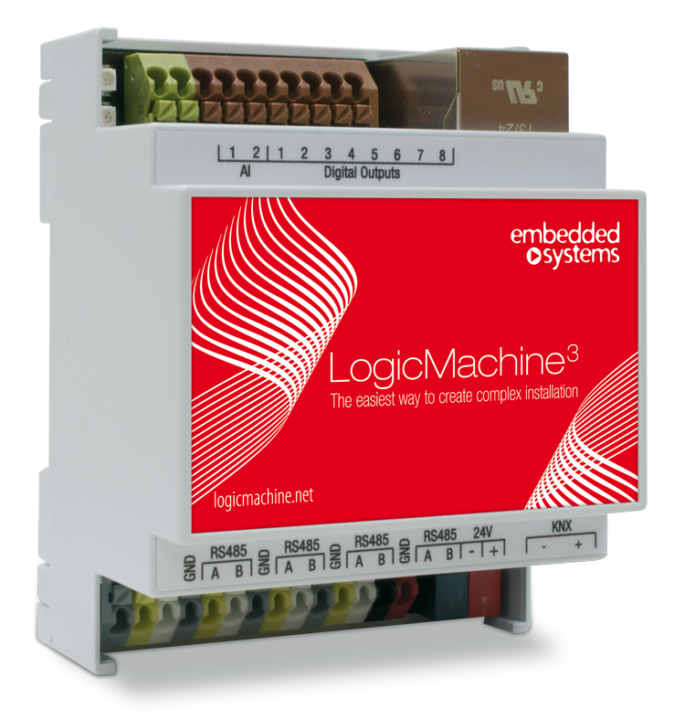 Logicmachine3 Logic Machine Platform For Knxeib Enocean Modbus Dali Bacnet